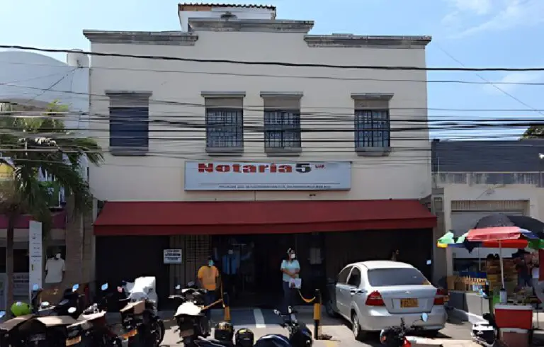 Notaría Quinta De Cartagena 📍 Dirección, Teléfono Y Horario